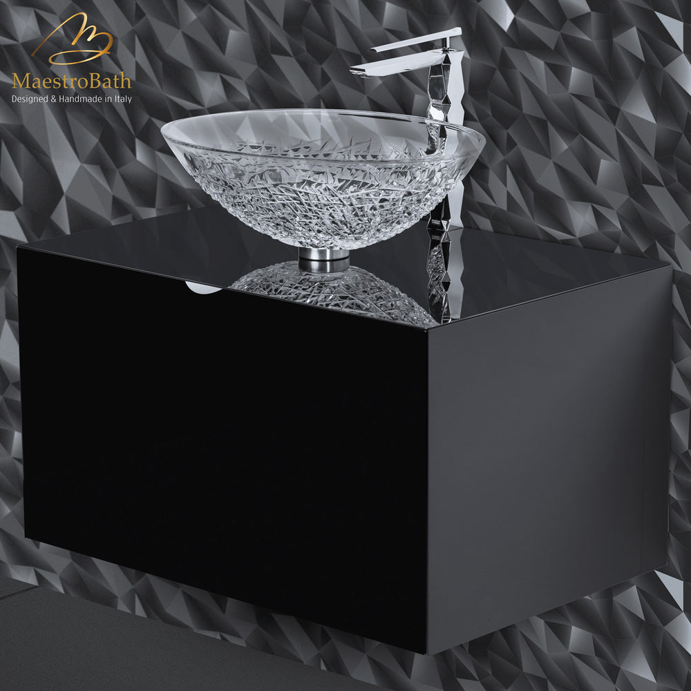 Dora Lacquered Bathroom Vanity 30 Inch